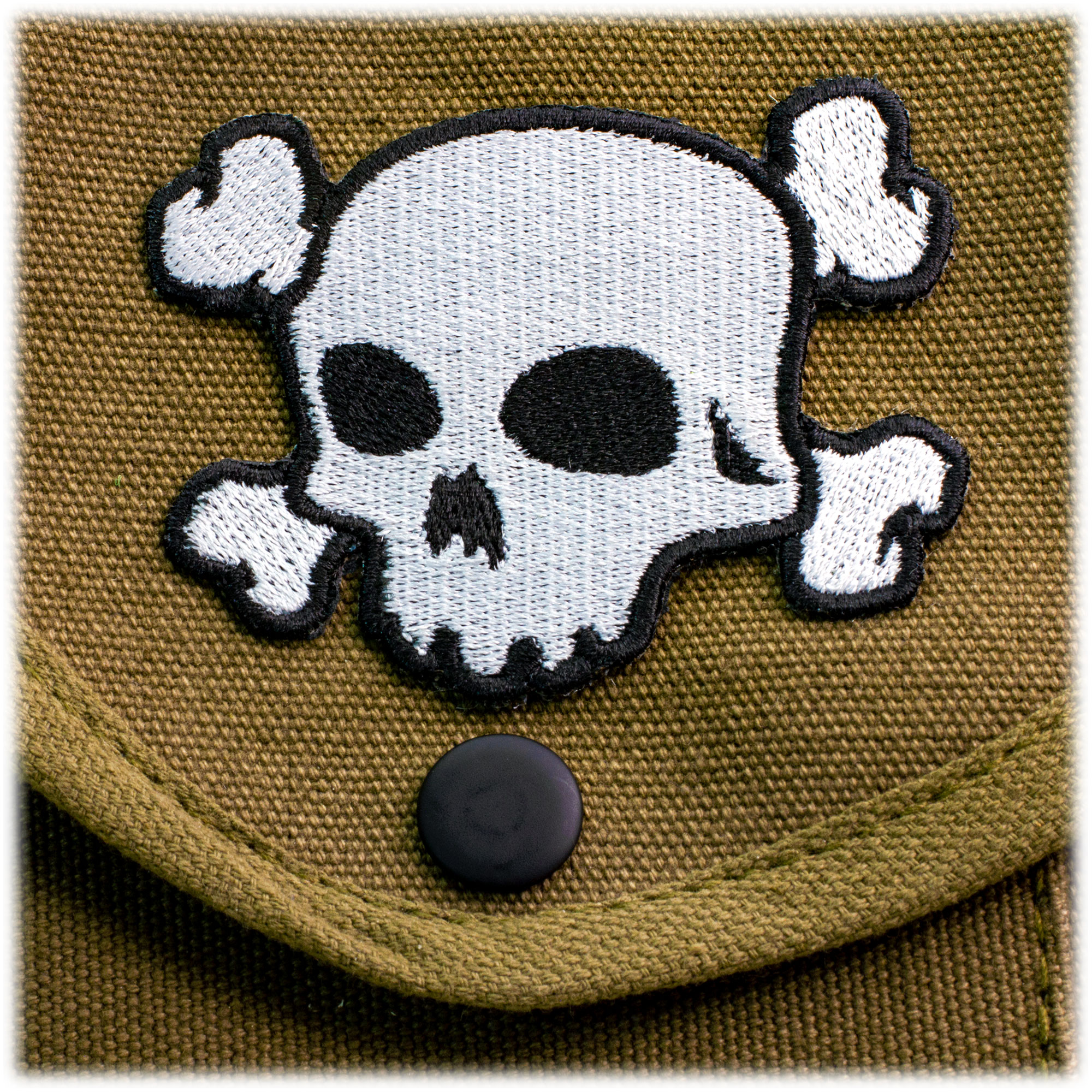 Iron-on Patch, Super Skull, Free USA Shipping